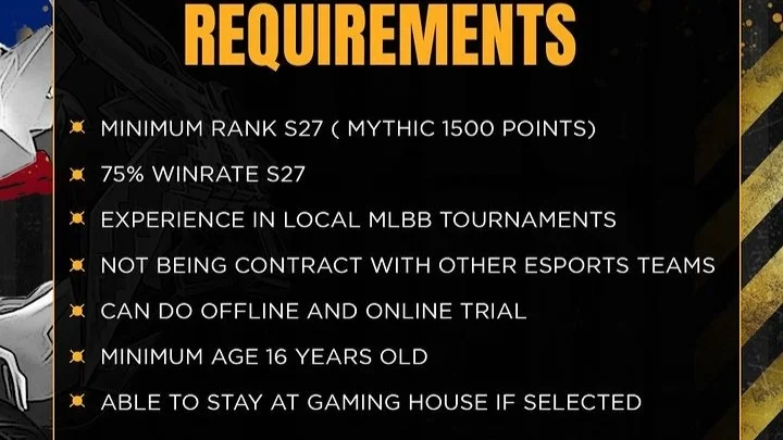 RRQ Umumkan Rekrutmen Player Baru MLBB Ph – Radartasik.id