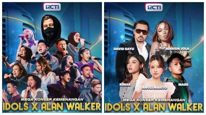 Amazing! Alan Walker Siap Guncang Mega Konser Kemenangan Indonesian Idol XII 2023 Salma Salsabil ...