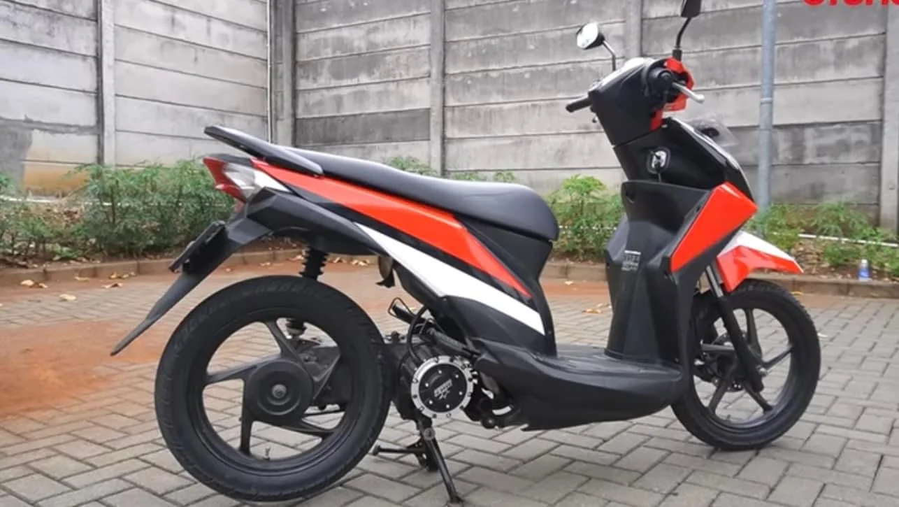 Konversi Honda Beat Jadi Motor Listrik, Masih Pakai CVT Bawaan Berikut ...
