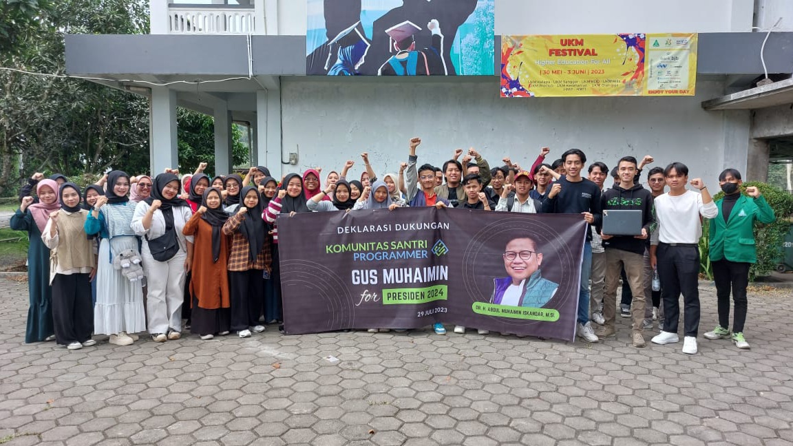 Komunitas Santri Programer Tasikmalaya Dukung Gus Muhaimin Jadi Capres di 2024 – Radartasik.id