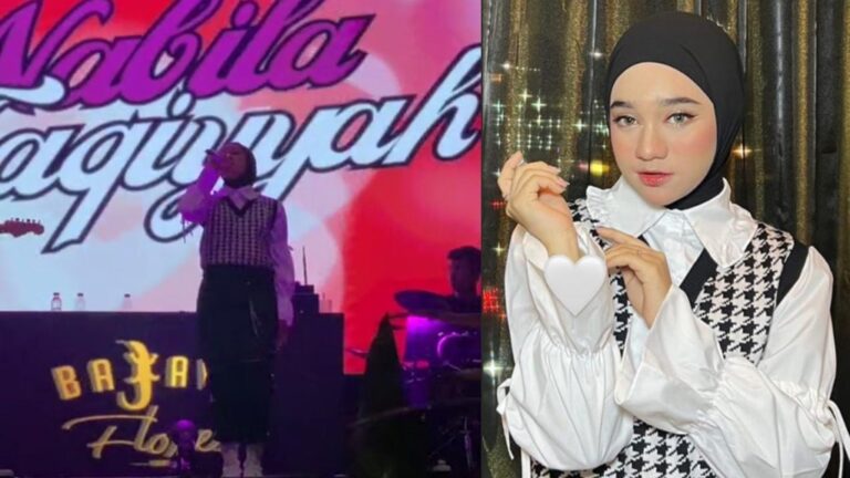 Tampil Nyentrik dan Energik, Nabila Taqiyyah Perform di Event Bajawa Bekasi, Outfit yang Menawan ...