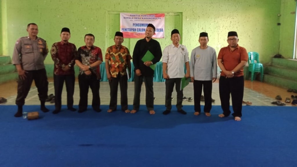 Tiga Calon Kades Pilkades Serentak 2023 Karangmulya Kecamatan Jamanis Kabupaten Tasikmalaya ...