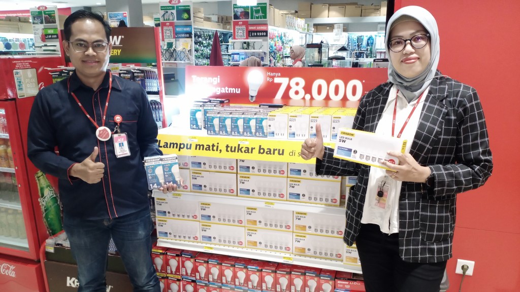 Special HUT RI, Ace Hardware Living Plaza Tasikmalaya Promo Lampu LED ...