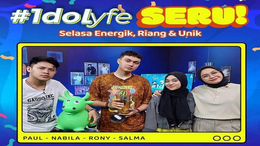 IdoLyfe Panaroma SERU! Selasa Energik, Riang dan Unik Bareng Paul, Nabila, Rony dan Salma! Cek ...