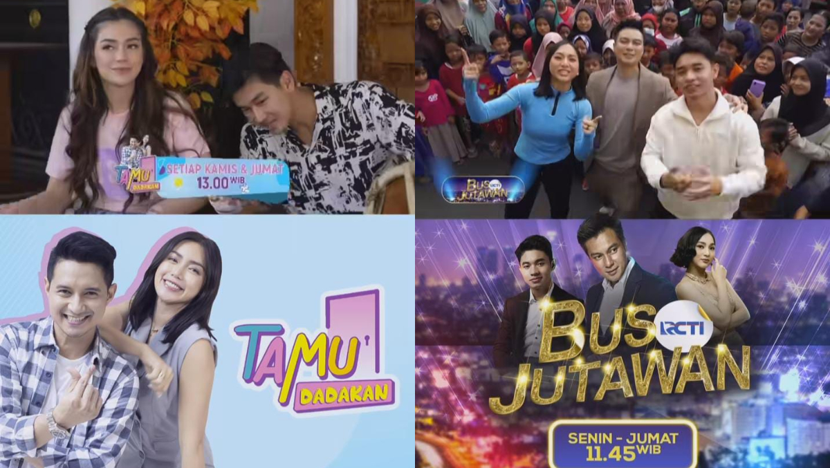 Jadwal Acara RCTI Kamis 26 Oktober 2023, Tayang Reality Show Tamu Dadakan, Bus Jutawan hingga ...