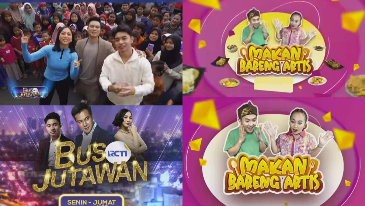 Jadwal Acara RCTI Rabu 18 Oktober 2023, Tayang Bus Jutawan, Makan Bareng Artis hingga Sinetron ...