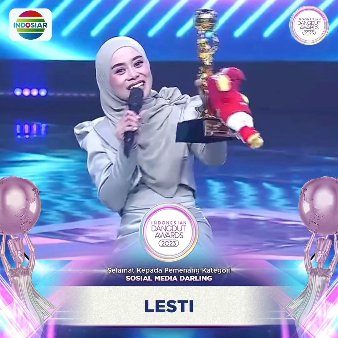 Lesti Kejora Borong Piala Indonesian Dangdut Awards 2023 – Radartasik.id