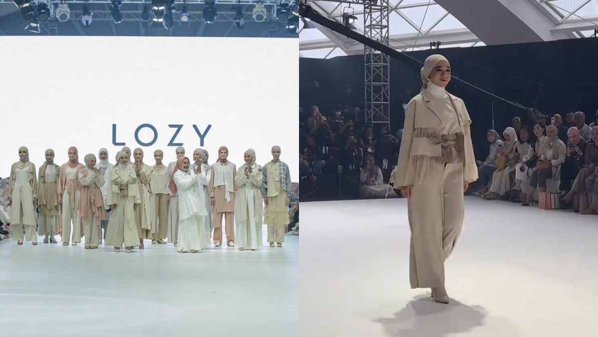 Cantik Menawan! Nabila Taqiyyah Jajal Catwalk Jadi Model Brand Fashion ...