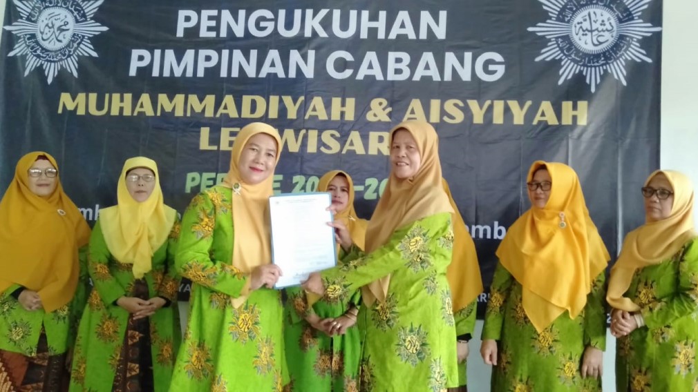 Pimpinan Cabang Muhammadiyah dan Aisyiyah Kecamatan Leuwisari Dilantik ...
