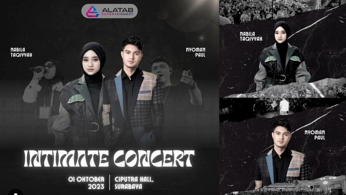 Rundown Acara Intimate Concert 2023 Surabaya, Menghadirkan Nabila ...