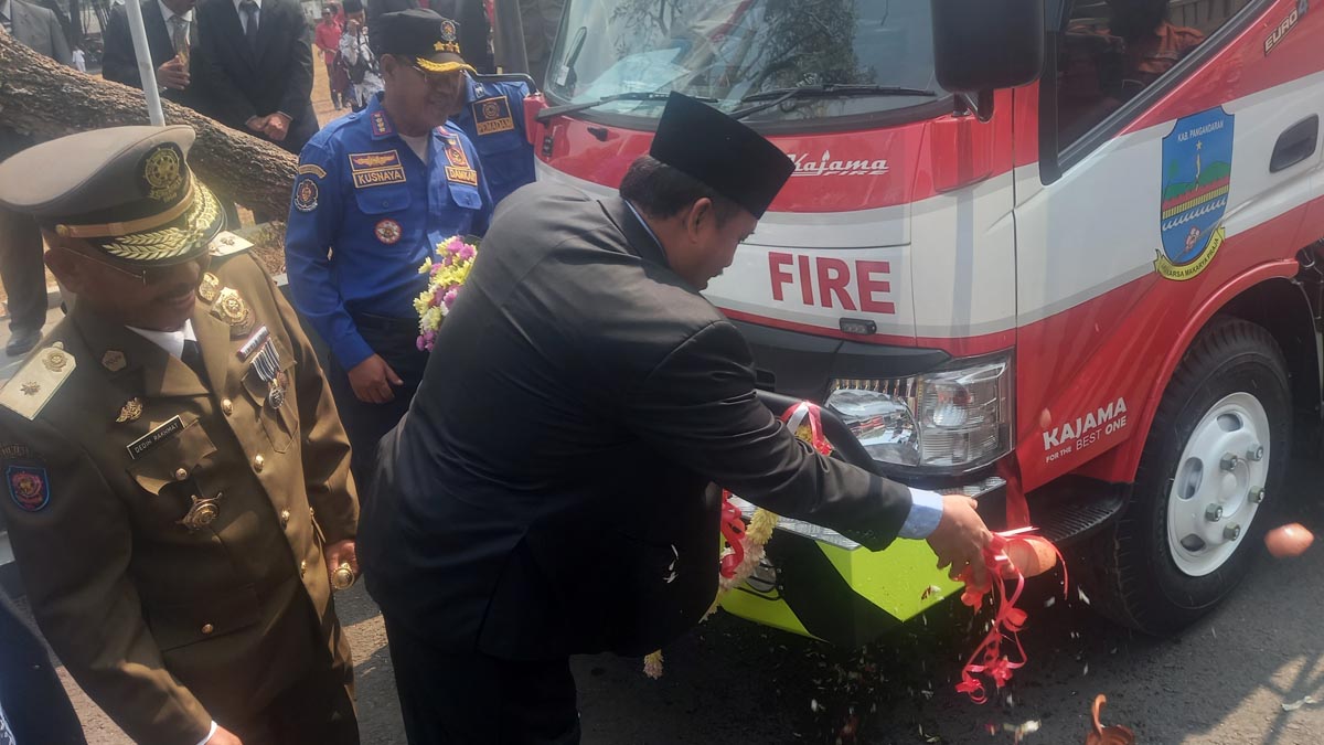 Pangandaran Punya Mobil Pemadam Kebakaran Baru, Jumlahnya Masih Belum ...