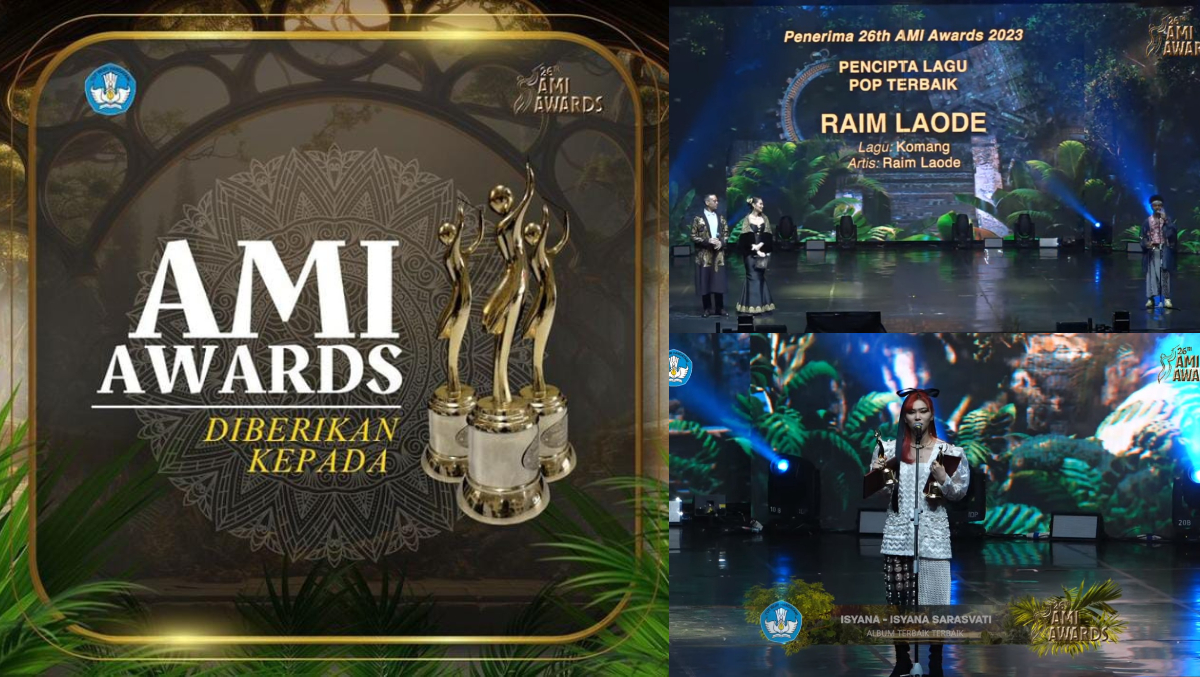 Daftar Pemenang Anugerah Musik Indonesia 2023, AMI Awards ke-26, ada Mahalini, hingga Raim Laode ...