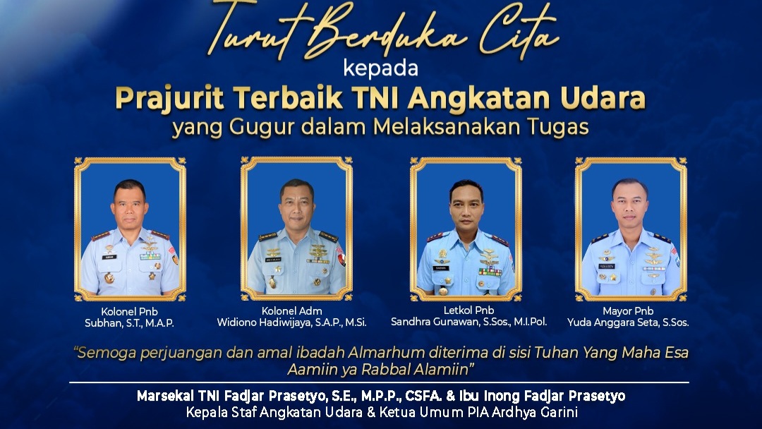 Biografi Singkat Korban Kecelakaan Pesawat Super Tucano di Pasuruan ...