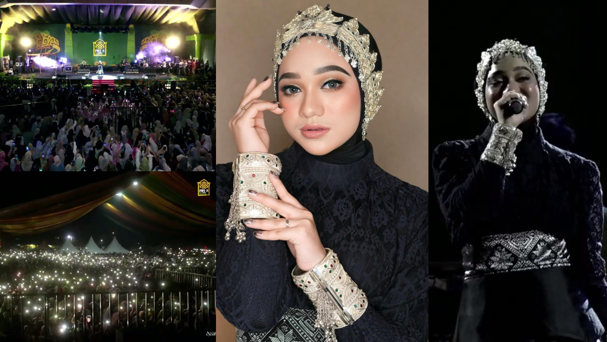 Tampil di Antara Lautan Manusia, Nabila Taqiyyah Sukses Memukau Warga Tanah Rencong di Acara ...