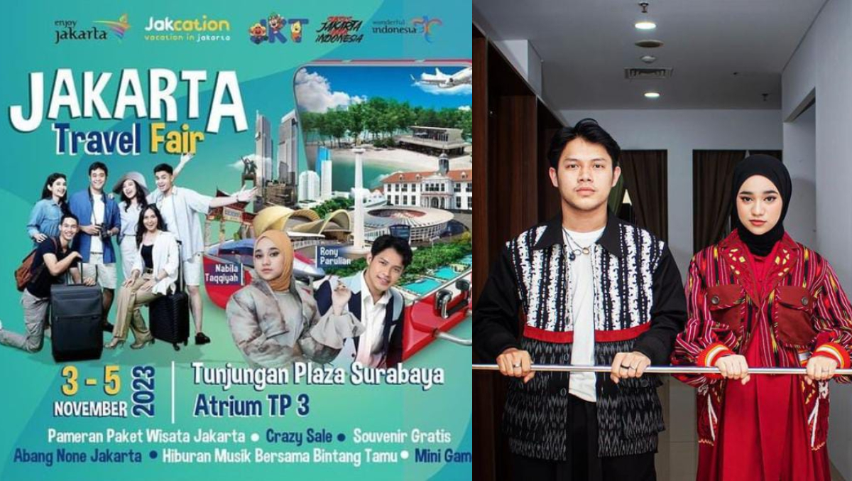 Surabaya Siap MeRoNa! Rony Parulian dan Nabila Taqiyyah Bakal Ramaikan Event Jakarta Travel Fair ...