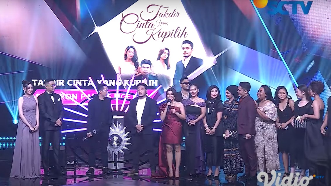 Takdir Cinta Yang Kupilih Jadi Sinetron Paling Ngetop SCTV Awards 2023 ...