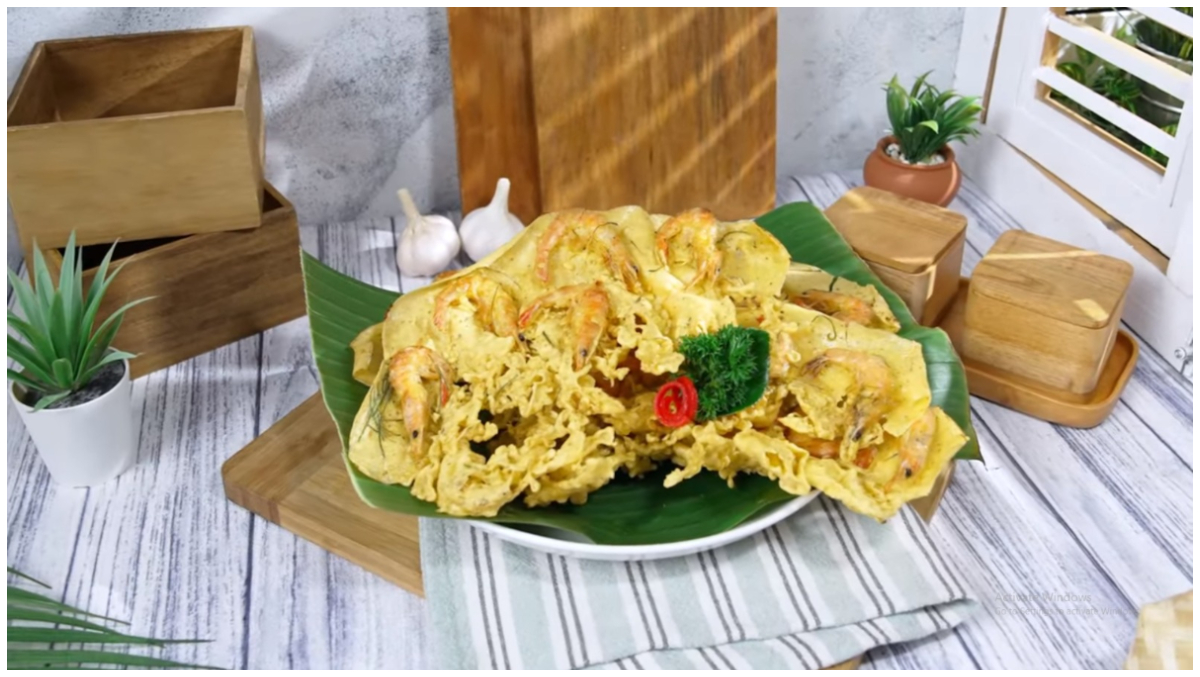 Crispy! Resep Rempeyek Udang Basah ala Chef Rudy Choirudin, Kriuk-Kriuk ...