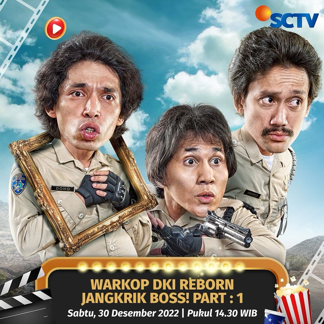 Jadwal Acara SCTV Sabtu 30 Desember 2023: Tayang Film Warkop DKI Reborn ...