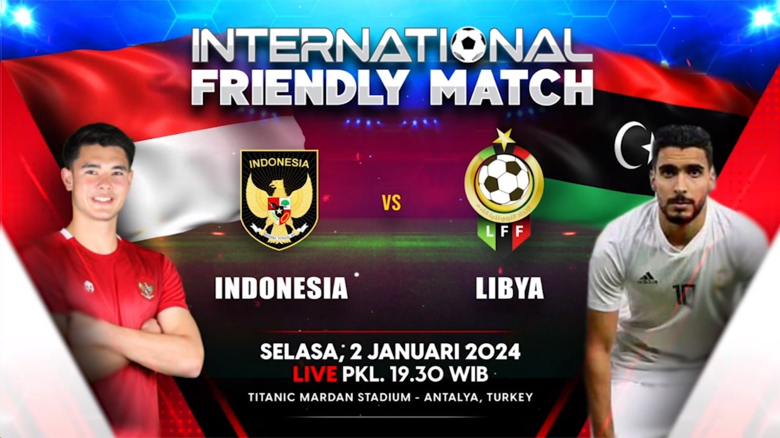 Jadwal Acara Indosiar Selasa 2 Januari 2024: Saksikan Live International Friendly Match ...