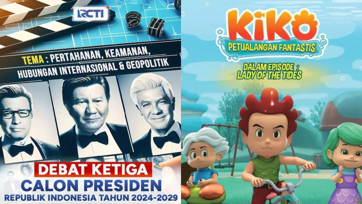 Jadwal Acara RCTI Minggu 7 Januari 2024, ada Debat Ketiga Capres RI ...