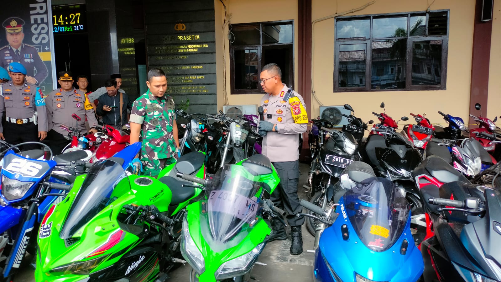 Bikin Berisik, TNI Polri Gencar Razia Knalpot Bising Sepeda Motor di Tasikmalaya – Radartasik.id