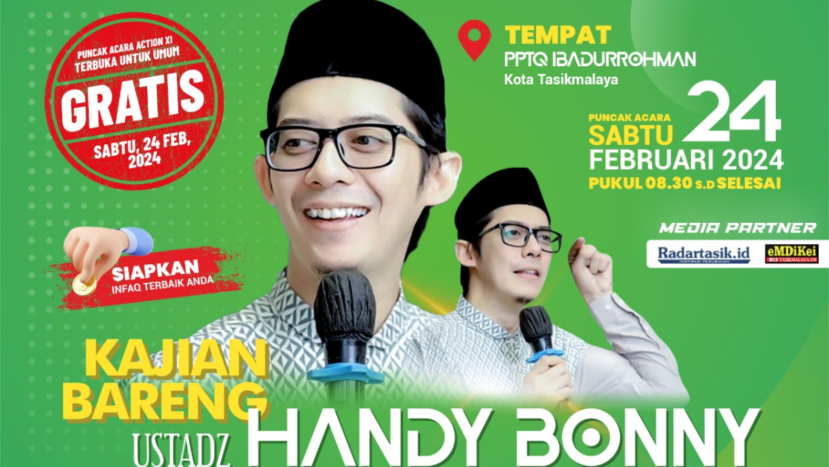 Profil dan Biodata Ustadz Handy Bonny, Dai Stylish Asal Bandung yang ...