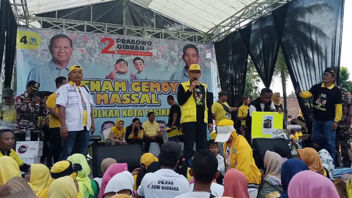 Gelar Senam Gemoy, Golkar Kota Tasikmalaya Siap All-out Menangkan ...