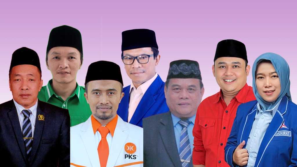 Ini Nama dan Wajah Caleg Kabupaten Ciamis Dapil 2 yang Bakal Duduk di Kursi DPRD Hasil Pileg ...