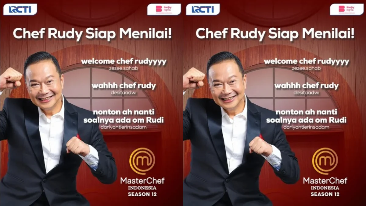 Chef Rudy Choirudin Jadi Juri MasterChef Indonesia Season 12, Ini ...