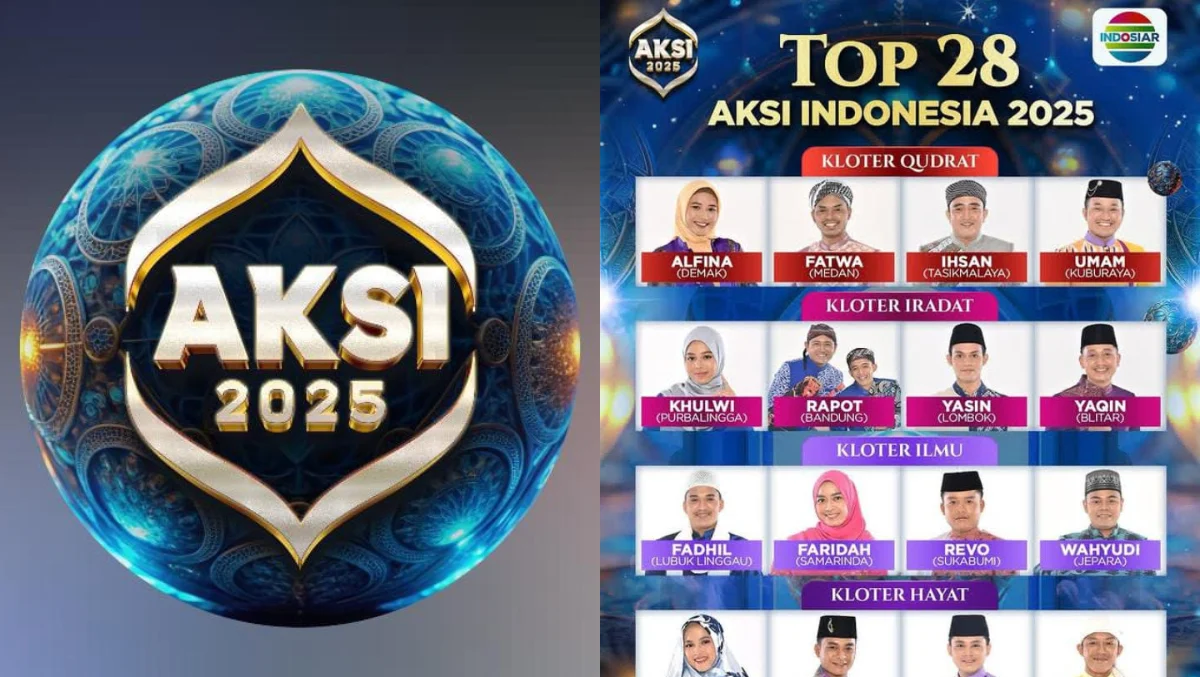Daftar Peserta Top 28 Aksi Indonesia 2025, ada Dai dari Tasikmalaya ...
