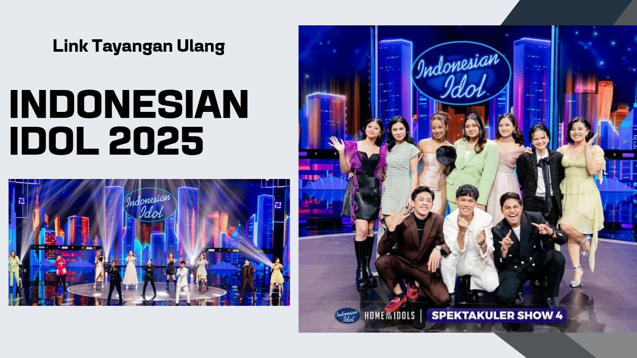 Link Tayangan Ulang Indonesian Idol 2025, Tersisa 10 Finalis Lolos ke Spektakuler Show 5 ...