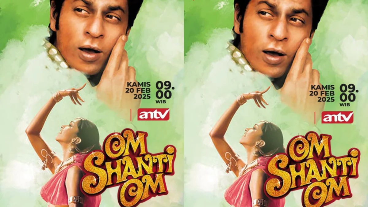 Sinopsis Film Om Shanti Om, Film Bollywood Dibintangi Shahrukh Khan dan ...