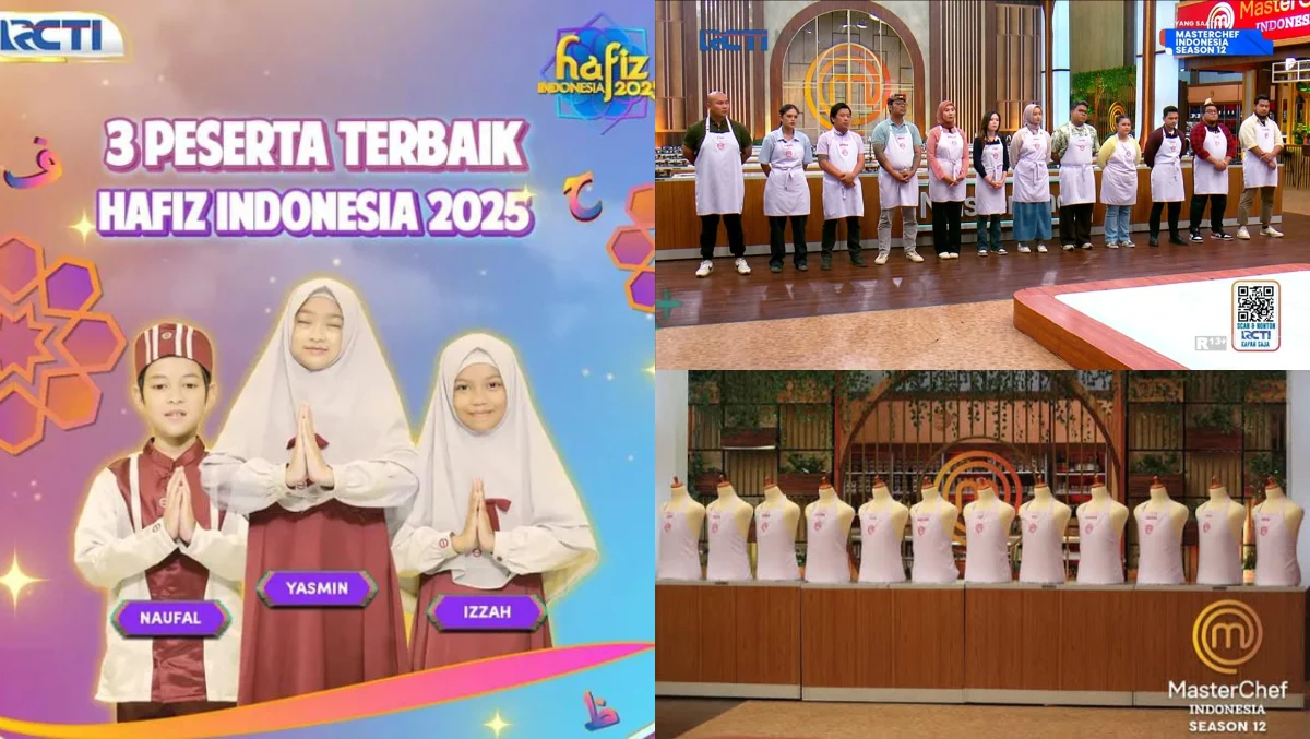 Jadwal Acara RCTI Minggu, 30 Maret 2025: Wisuda Akbar Hafiz Indonesia 2025, MasterChef Indonesia ...