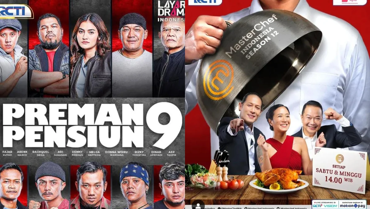 Jadwal TV RCTI Minggu, 9 Maret 2025: Preman Pensiun S9, Hafiz Indonesia 2025, MasterChef ...