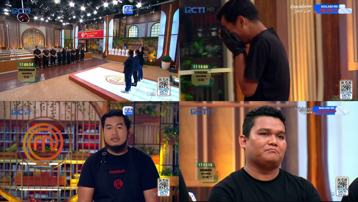 3 Peserta Black Team dan 1 White Team Tereliminasi dari MasterChef ...