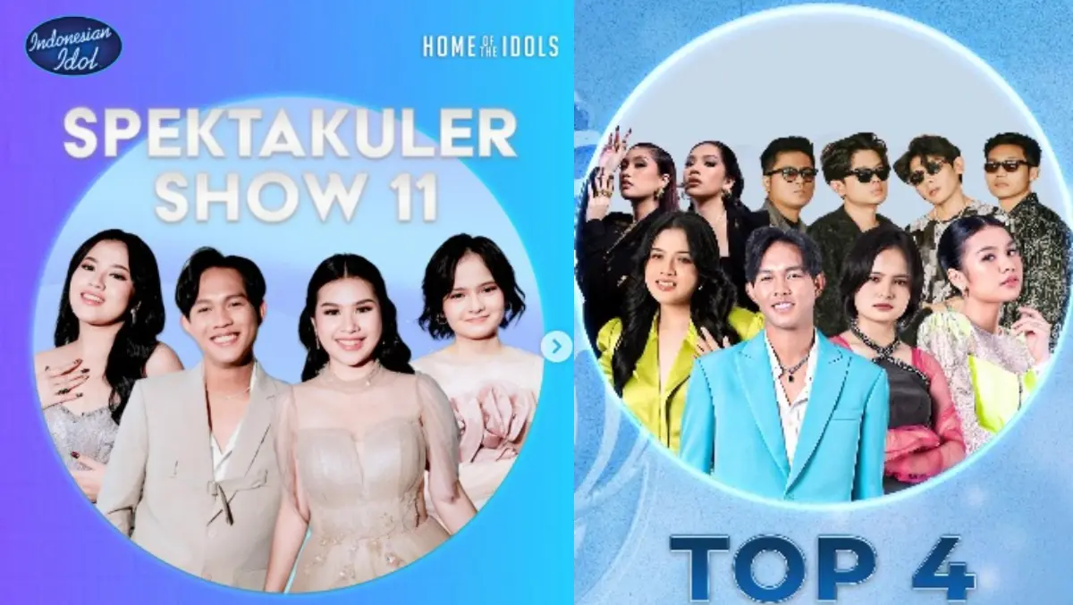 Bocoran Lagu Spektakuler Show 11, Top 4 Indonesian Idol Season 13: Kolaborasi Epik Bareng Juicy ...