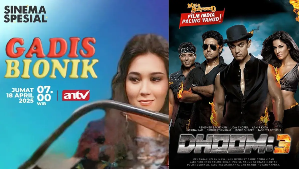 Jadwal ANTV Jumat, 18 April 2025: Sinema Spesial Gadis Bionik hingga ...
