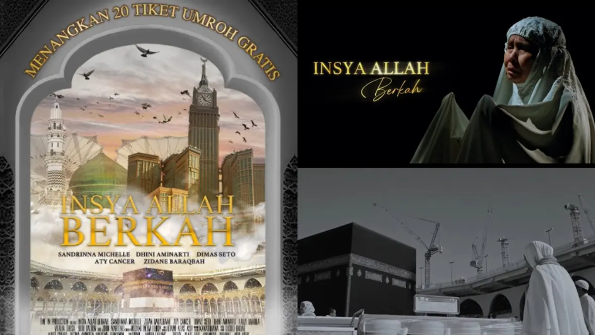 Bagikan 20 Tiket Umrah Gratis Bagi Penonton, Film Insya Allah Berkah Segera Tayang di Bioskop ...