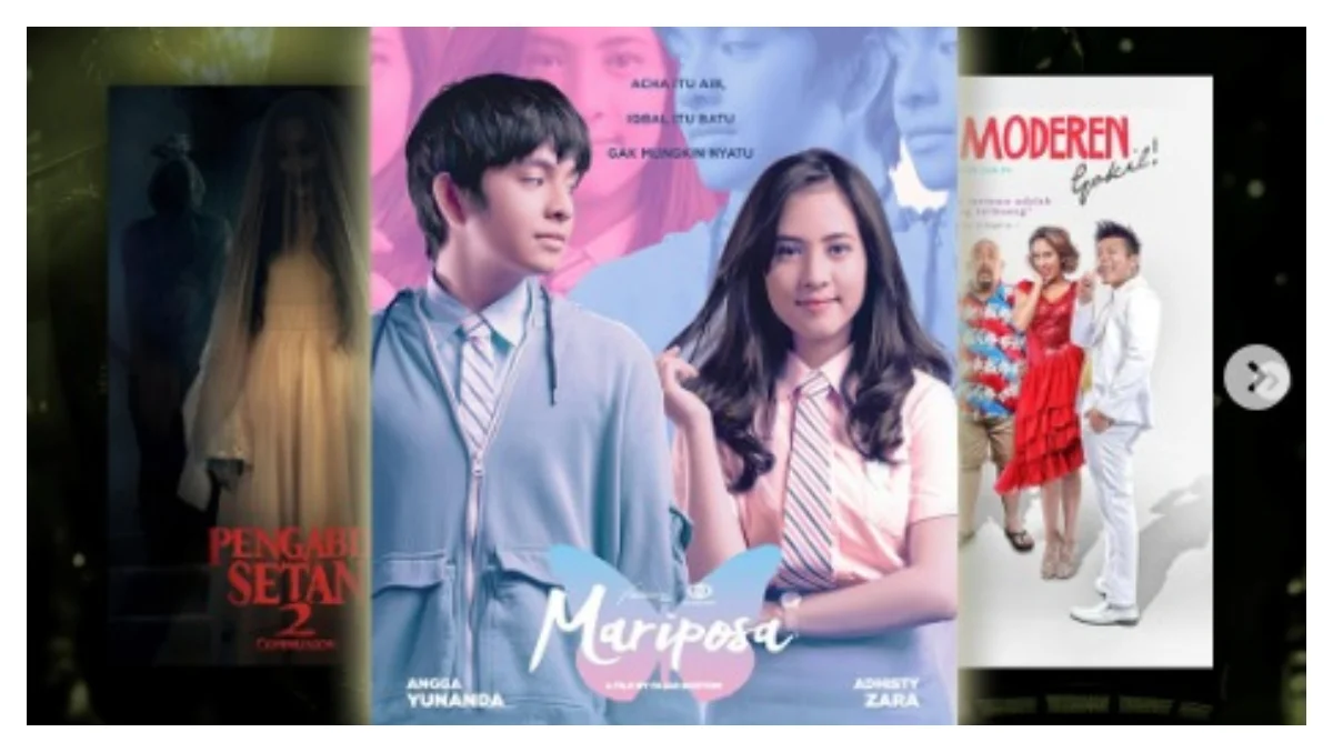 Sinopsis Mariposa, Film Laris Angga Yunanda dan Adhisty Zara Tayang di ...