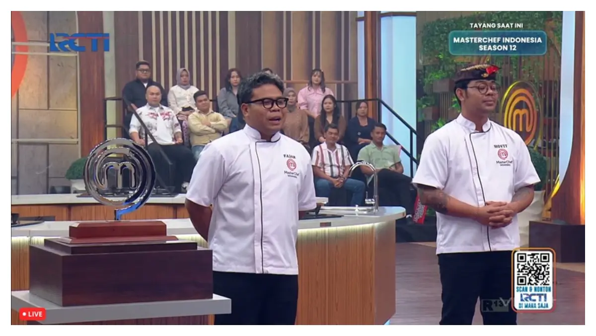 Hovit Unggul 12 Poin dari Fajar di Babak Pertama Grand Final MasterChef ...