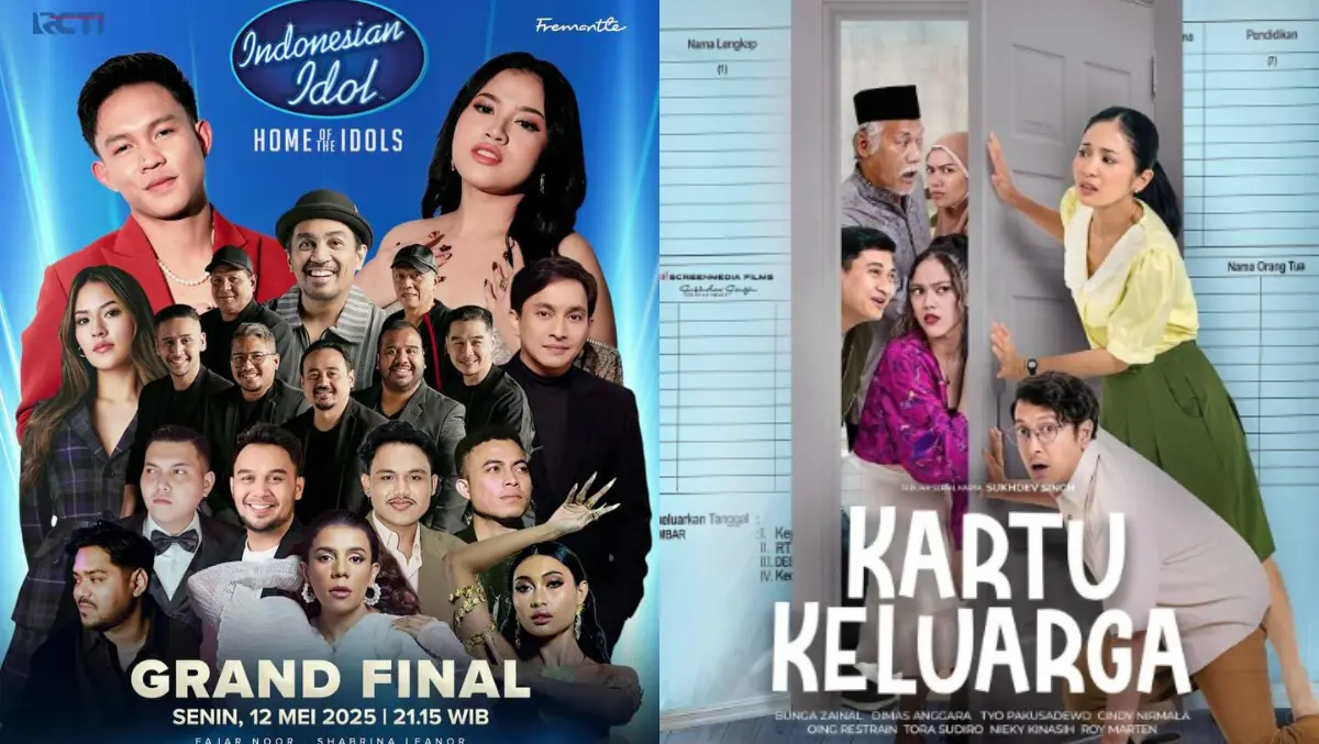 Jadwal Acara RCTI Senin, 12 Mei 2025: Grand Final Indonesian Idol Season 13 hingga Web Series ...