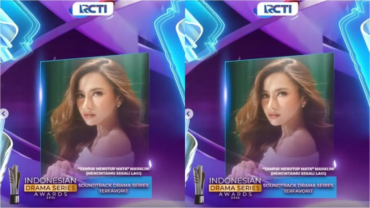 Sampai Menutup Mata – Mahalini, Raih Soundtrack Drama Series Terfavorit ...