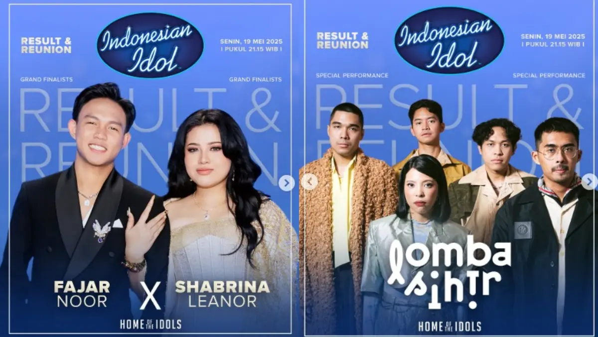 Bocoran Lagu dan Guest Start Result & Reunion Indonesian Idol Season 13: Afgan dan Lomba Sihir ...