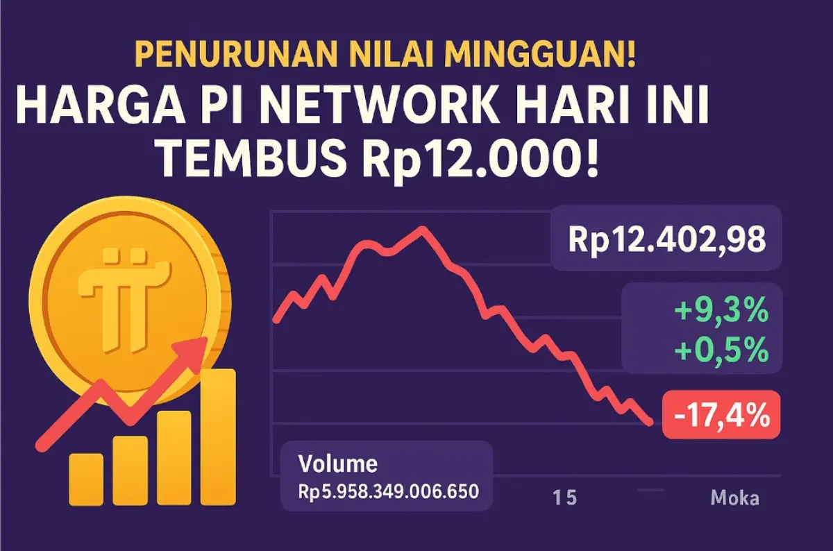 Penurunan Nilai Mingguan! Harga Pi Network Hari Ini Tembus Rp12.000! – Radartasik.id