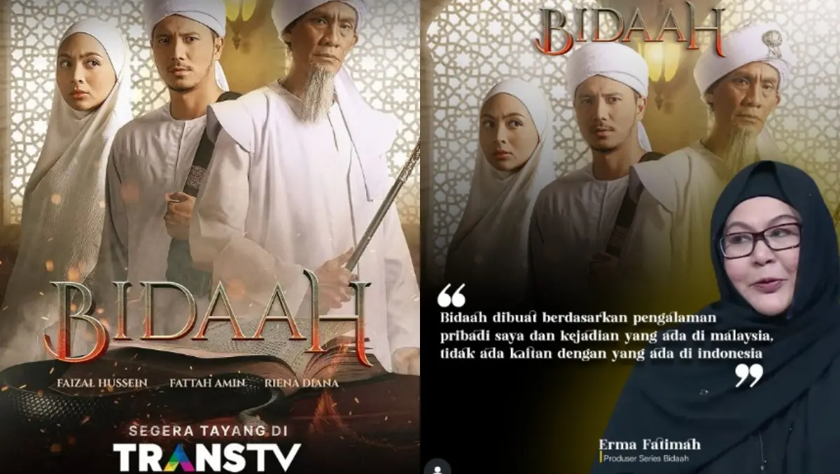 Serial Drama Viral Bidaah Tayang Perdana di Trans TV Malam Ini, Ini Sinopsis dan Pesan Moral ...