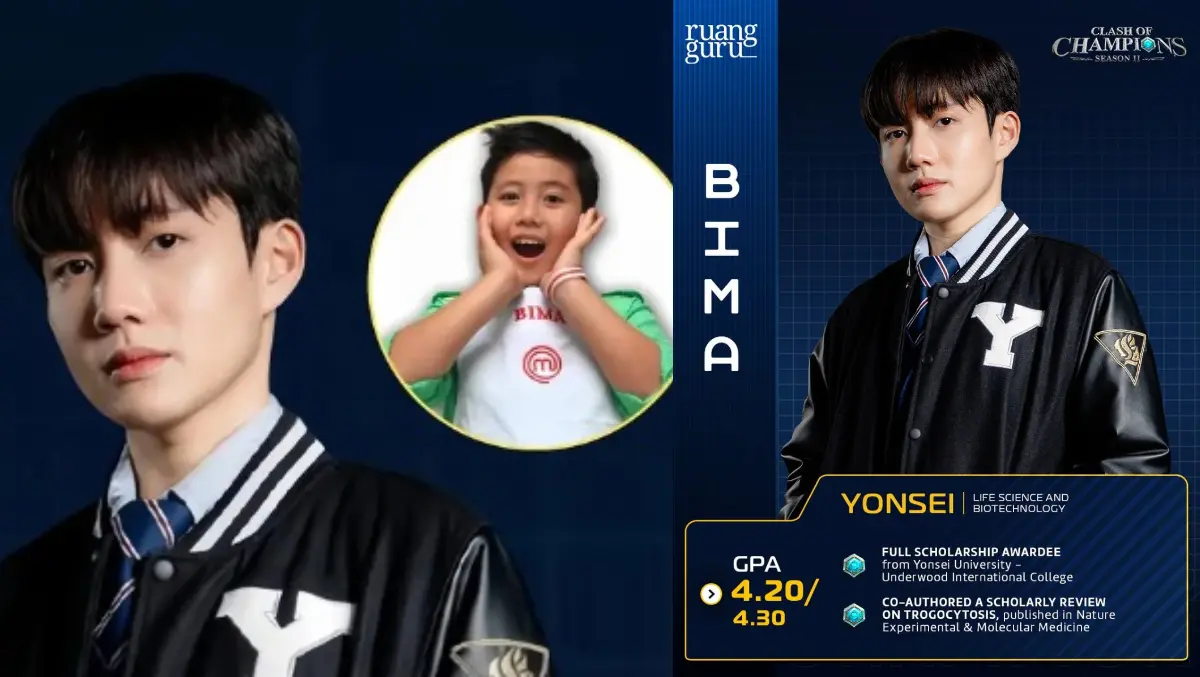 Dari Junior MasterChef Indonesia ke Arena Akademik! Bima Rexa Siap Bertarung di Clash of ...