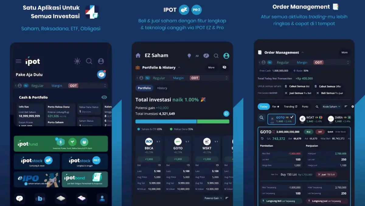 Kendalikan Financialmu dengan IPOT: Aplikasi Saham Legal OJK, Cocok ...