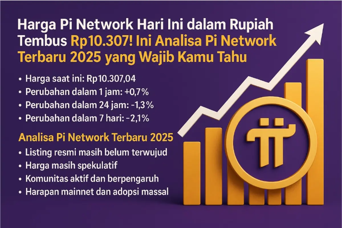 Harga Pi Network Hari Ini dalam Rupiah, Cek Update dan Analisa Pi Network Terbarunya 2025 ...