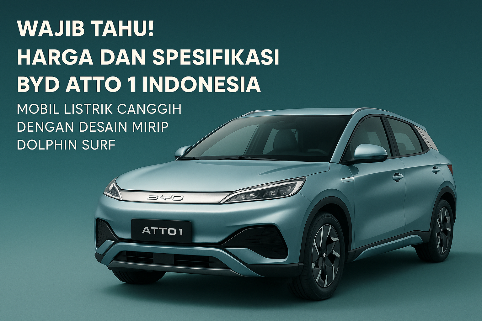 Wajib Tahu! Harga dan Spesifikasi BYD Atto 1 Indonesia, Mobil Listrik Canggih dengan Desain ...