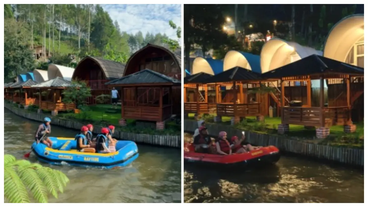 Glamping di Pinggir Sungai! Eqin Camp Pangalengan Tawarkan Sensasi Liburan Keluarga Syahdu ...